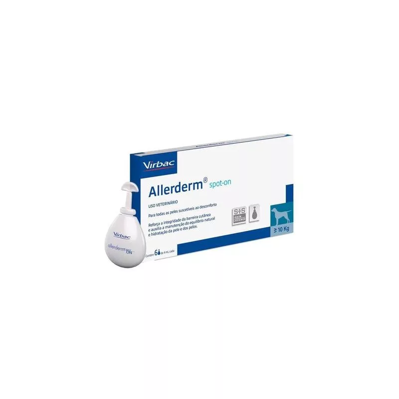 Allerderm spot-on 4 ml 10 kg fölött 6 pipetta / doboz - Mogy